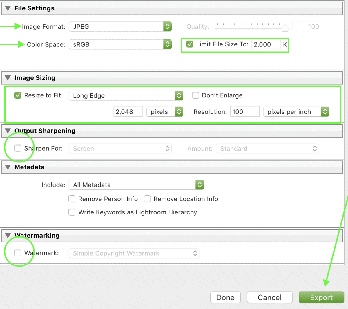 The Best Way To Export Photos From Lightroom For Web, Social, Or Print ...