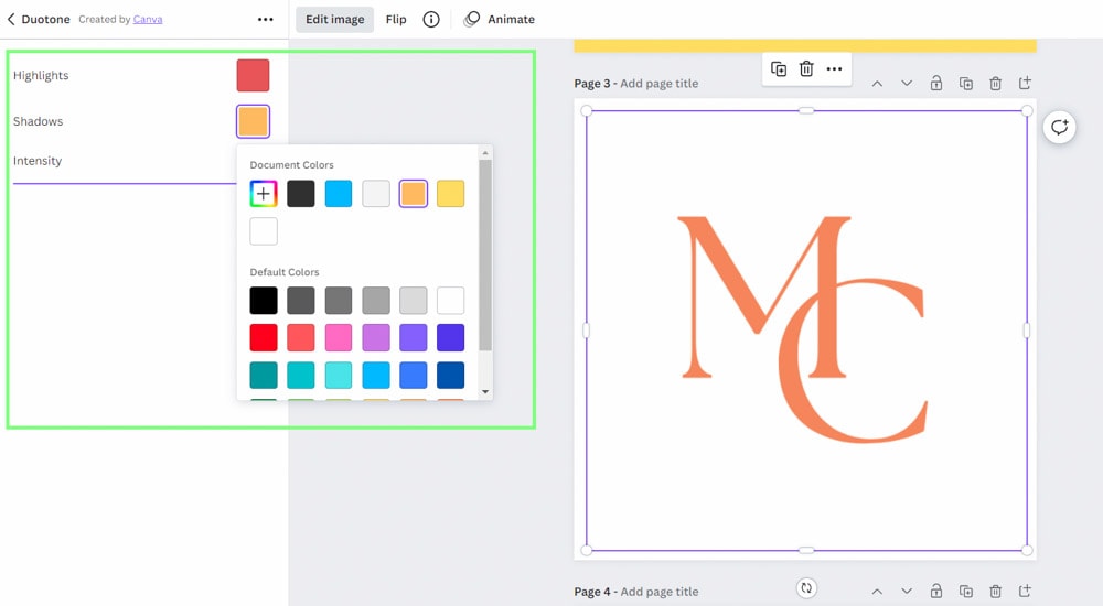 How To Change A Logo Color In Canva (Template + Image Logos!) — Brendan ...