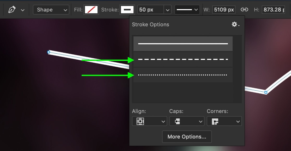 How To Draw Straight Lines In Photoshop (3 Easy Ways) — Brendan ...