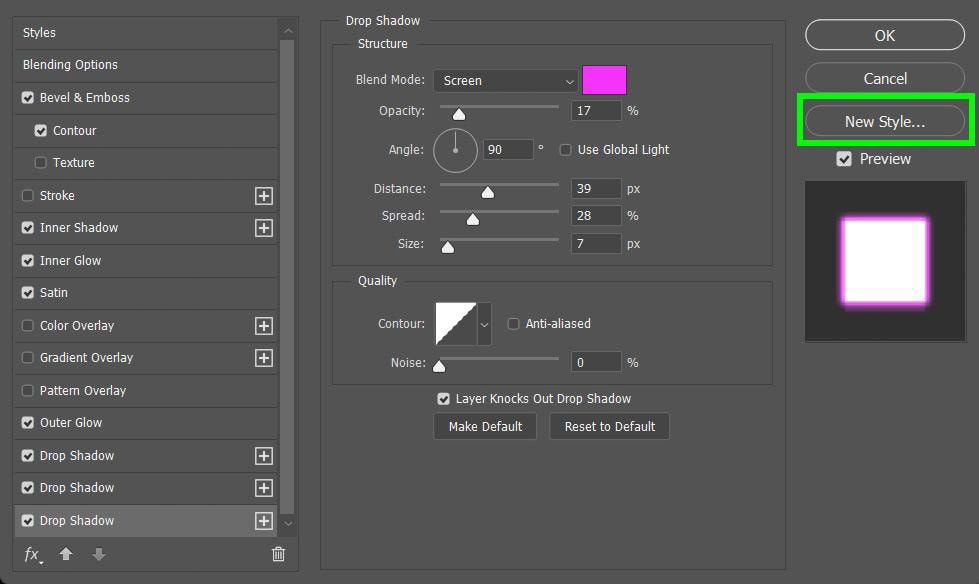 How To Use Layer Styles & Layer Effects In Photoshop — Brendan Williams ...